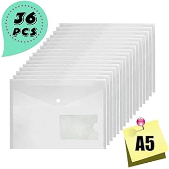 Tiger A5 clear punched poly pockets - pack of 100 quality sleeves ...