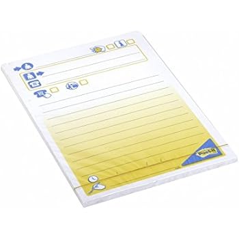 Post-it Action Notes - To Do Pad - 12 Pads Per Pack - 50 Sheets In Pad ...