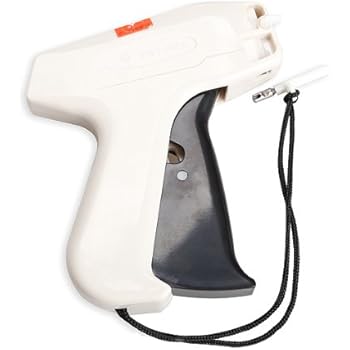 Tagging Gun +5 Steel Needle +1000 Kimble Tag Label Barbs for Clothes ...