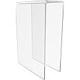 Clear Acrylic Riser Display Stand (W100 D100 H100 T3) : Amazon.co.uk ...