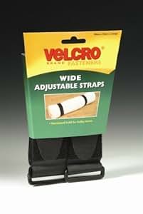 Velcro 2 Black Wide Straps 50mm x 92cm: Amazon.co.uk: DIY & Tools