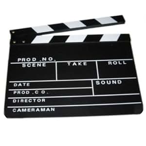 Filmklappe Regieklappe Clapper Board Szenenklappe Hollywood aus Holz ...