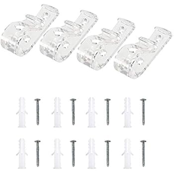 CHILD SAFETY ROLLER OR ROMAN BLIND OR CURTAINS CLEAR P CLIP X PK10 ...