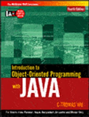Buy AN INTRODUCTION TO OBJECT-ORIENTED PROGRAMMING WITH JAVA Book Online at Low Prices in India ...