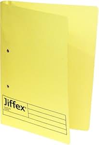 Rexel Jiffex Foolscap Transfer File - Yellow (Pack of 50): Amazon.co.uk ...