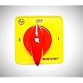 Salzer Electronics Rotary Switch, 63Amps, Phase Selector with CLOSURE 1 ...