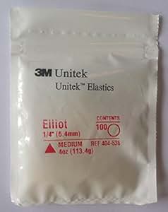 3M Unitek, intra-orale Elastiks, KFO Gummibänder Medium 4oz, 113,4g ...