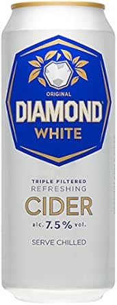 Diamond White Cider Original 500ml (Pack of 24 x 500ml) : Amazon.co.uk ...