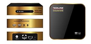 Redline Golden Box Full HD Récepteur Satellite avec IPTV, WiFi, Youtube ...