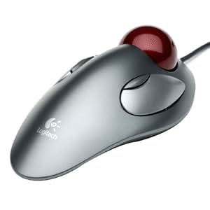 Logitech Marble Trackball Maus schnurgebunden: Amazon.de: Computer ...