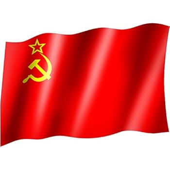 Flagge/Fahne SOWJETUNION/UDSSR Flagge/Fahne mit Ösen 150x90 cm, sehr ...