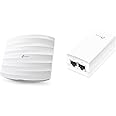 TP-Link N300 Wireless Ceiling Mount Access Point, Support Poe Dual_Band 802.3Af/at and Direct ...