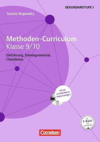Methoden-Curriculum FüR Die Schule: Methoden Curriculum - Klasse 9/10 ...
