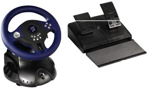 Hama 4 in 1 Lenkrad für PC/PS2: Amazon.de: Computer & Zubehör
