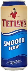 Tetley's Smooth Flow Draught Bitter (24 x 440ml Cans): Amazon.co.uk ...