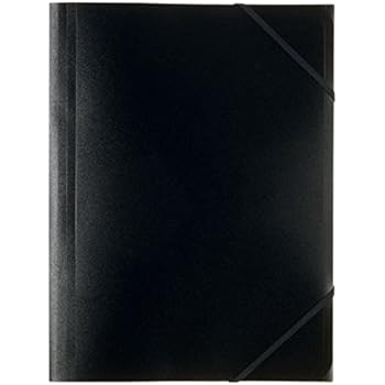 5 x A4 3 Flap Elasticated Folders, Corner Elastic Closure, Plastic File ...