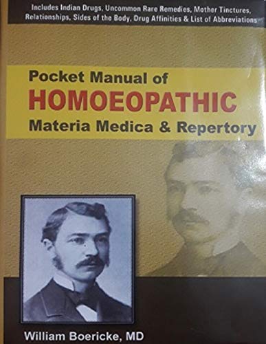 Buy POCKET MANUAL OF HOMEOPATHIC MATERIA MEDICA AND REPERTORY DR ...