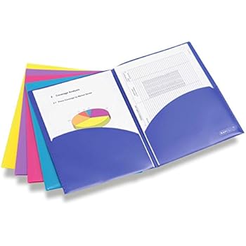 Tarifold A4 Display Folders - Double Presentation Folder A4 in Assorted ...