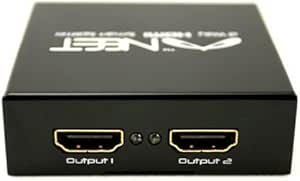 Neet® - 2 Way HDMI SPLITTER BOX 1x2 Port (1 input 2 output) - Active ...