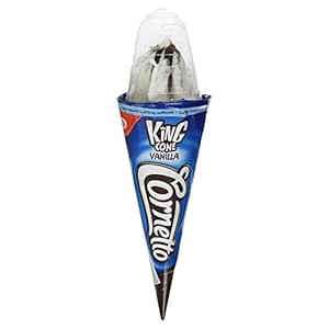 Cornetto King Cone Vanilla Eis, 260 ml (Tiefgefroren) : Harald Leipnitz ...