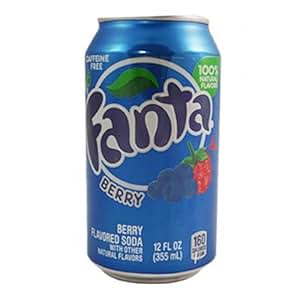 Fanta Berry 12 FL OZ (355ml) 12 Cans: Amazon.fr: Epicerie