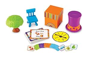 Learning Resources Fox in the Box Positional Words Activity Set: Amazon ...
