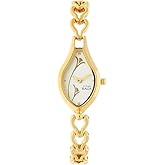 Titan Raga Quartz Analog White Dial Metal Strap Watch for Women ...