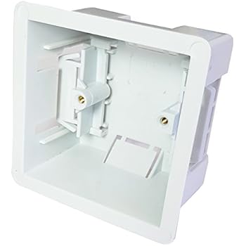 47mm Deep Plasterboard Back Box - Single Dry Lining: Amazon.co.uk ...