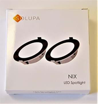 Solupa - 2x Faretto LED da Incasso Nix per Interni - Driver Integrato ...