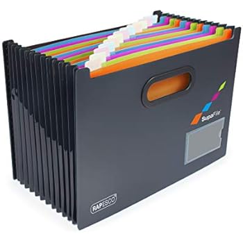 Large A4 24 Compartment Concertina Expanding File Paper Storage File ...