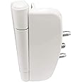 SFS Dynamic 2D Adjustable Upvc Door Hinge Screw in Pin White : Amazon ...