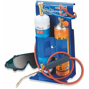 Gas Welding Cutting Kit and Gas Bottle Regulator Oxygen & Propane ...