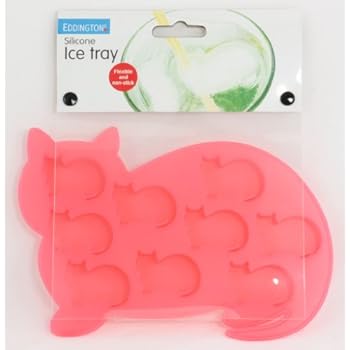 Eddingtons Silicone Ice Tray - Cat Shape [Kitchen & Home]: Amazon.co.uk ...