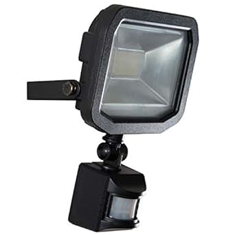 BG-Luceco Luceco Guardian LED 10W (PIR) Presence Detecting Floodlight ...