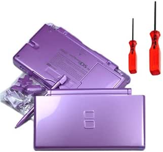 Violet Purple Full Housing Faceplate Shell Cover Case For Nintendo DS ...