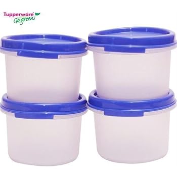 Buy Tupperware Plastic Container Set, 200ml, Set of 8, Multicolour ...