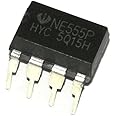 Pack of 20 NE555 Timer IC NE555P Pulse Generator DIP-8 Chips : Amazon ...