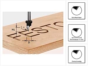 Festool 491003 Schriftenfräser HW S8 D11/60º: Amazon.de: Baumarkt