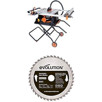 Evolution Power Tools Rage 5-S Multi-Purpose Table Saw (230 V) with ...
