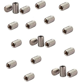 Grub Screws M5 x 5mm (20 PACK) A2 Stainless Steel 5mm Metric Threaded ...