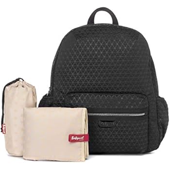 Babymel Robyn Convertible Backpack Changing Bag, Tweed: Amazon.co.uk: Baby