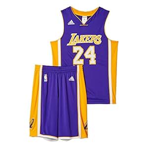 adidas Los Angeles Lakers Children's Kit Purple purple Size:128 (EU ...
