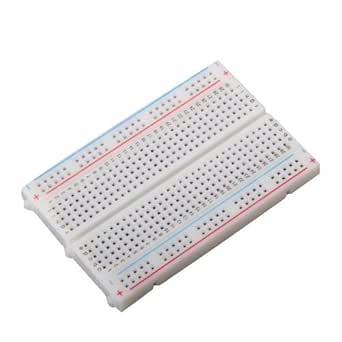 Generic Solderless Breadboard with 400 Tie-Point (White): Amazon.in ...