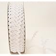 Bertie's Bows White 7mm RIC Rac Trim on a 3m Length (Cut from a roll ...