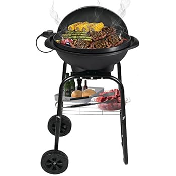 TZS First Austria - elektrischer Standgrill in 3 min heiß, Kugelgrill ...