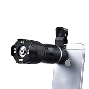 Apexel 400X Optical Zoom Microscope Magnifier Lens with: Amazon.in ...
