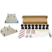 Home Standard Shower Tray Riser Leg Kit Easy Plumb For Quadrant and ...