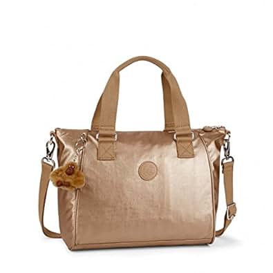 Kipling Women's Amiel Top-Handle Bag, Gold (REF34C Golden Rod): Amazon ...