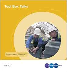 Tool Box Talks: Amazon.co.uk: ConstructionSkills: 9781857512106: Books
