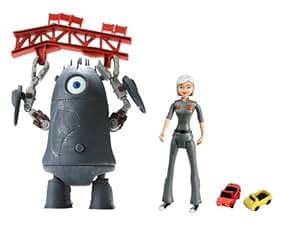 Monsters vs Aliens Mini Figure Play Set Quantonium Miner Robot ...